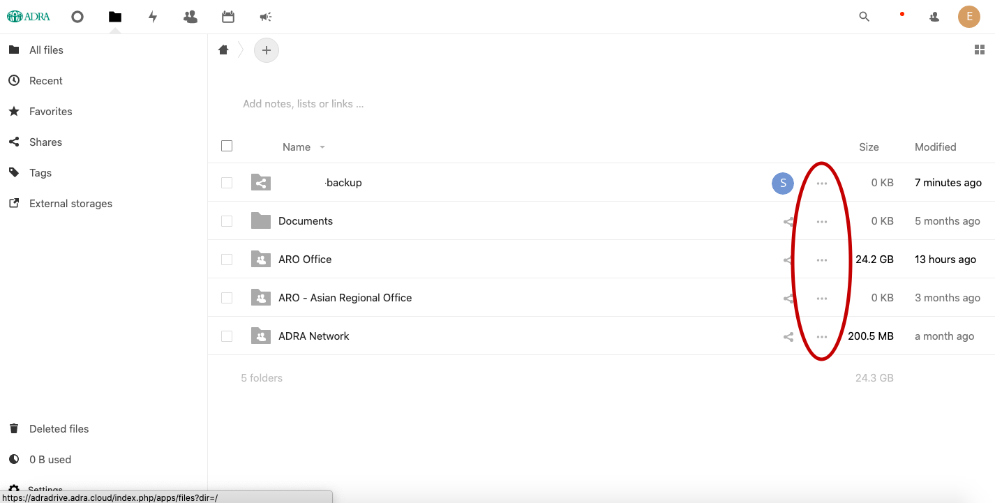 Get Started with NextCloud | ADRA Source